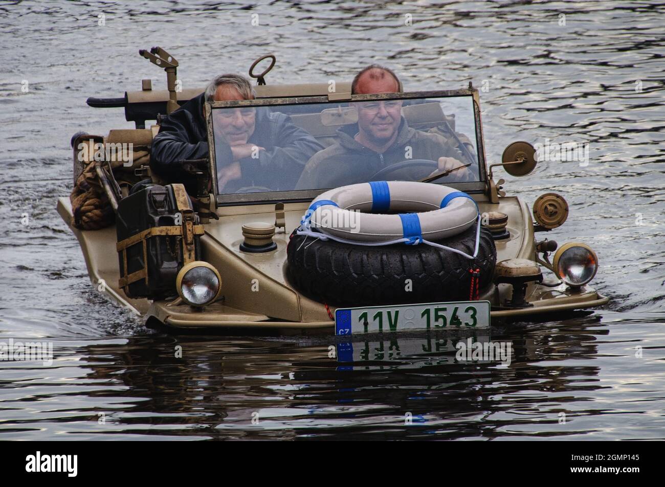 The KdF 166 Schwimmwagen 4x4 4x4 amphibious military vehicle was one of ...