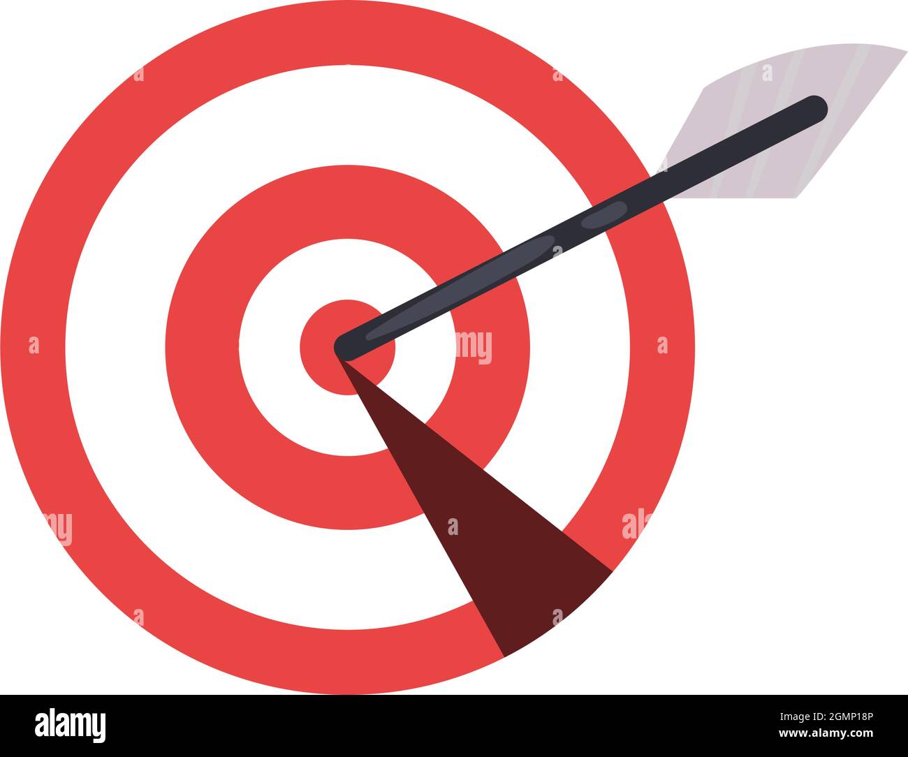 Solution and success target icon Stock Vector Image & Art - Alamy