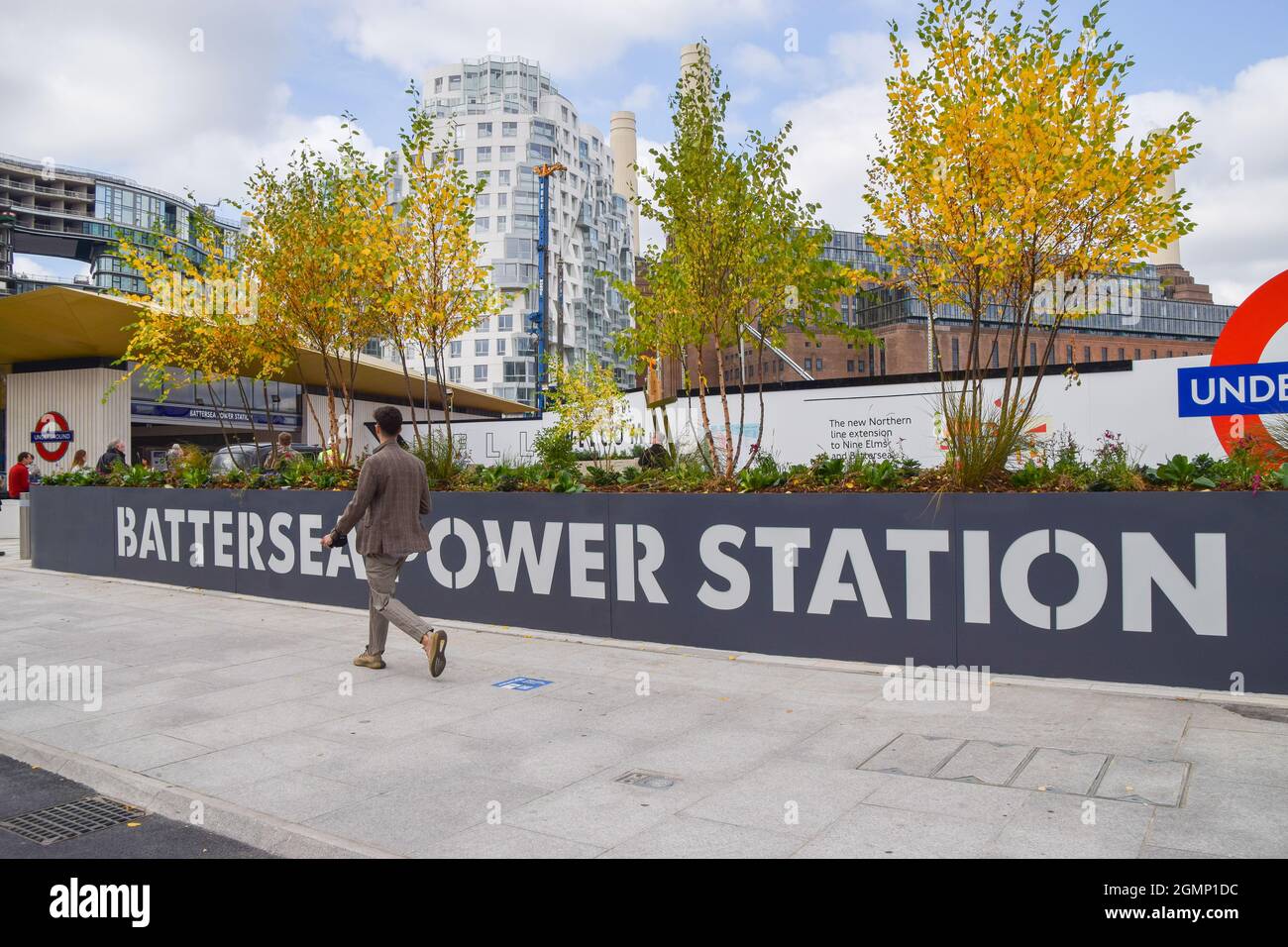 London, United Kingdom. 20th September 2021. Battersea Power Station, a ...