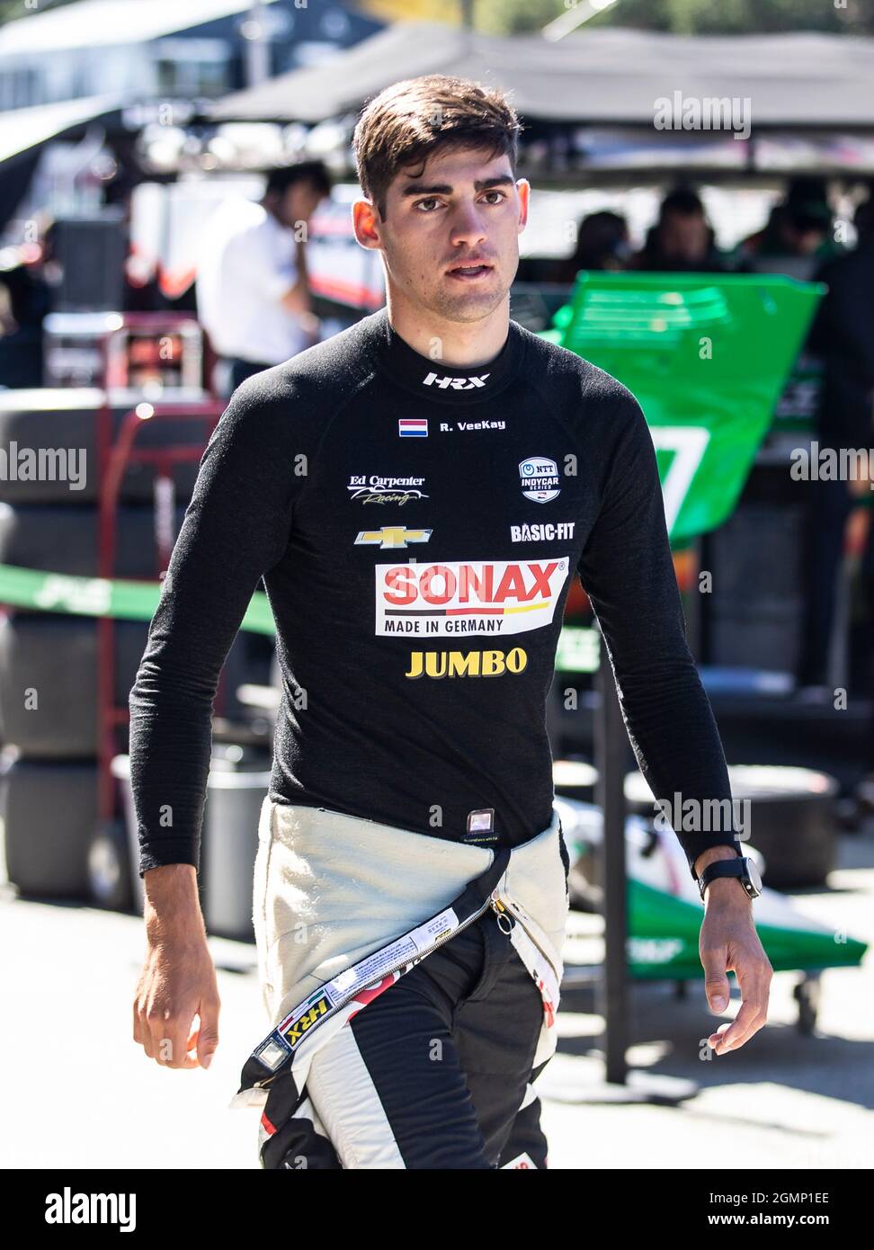 September 18 2021 Monterey, CA, U.S.A. ED Carpenter Racing Driver Rinus ...