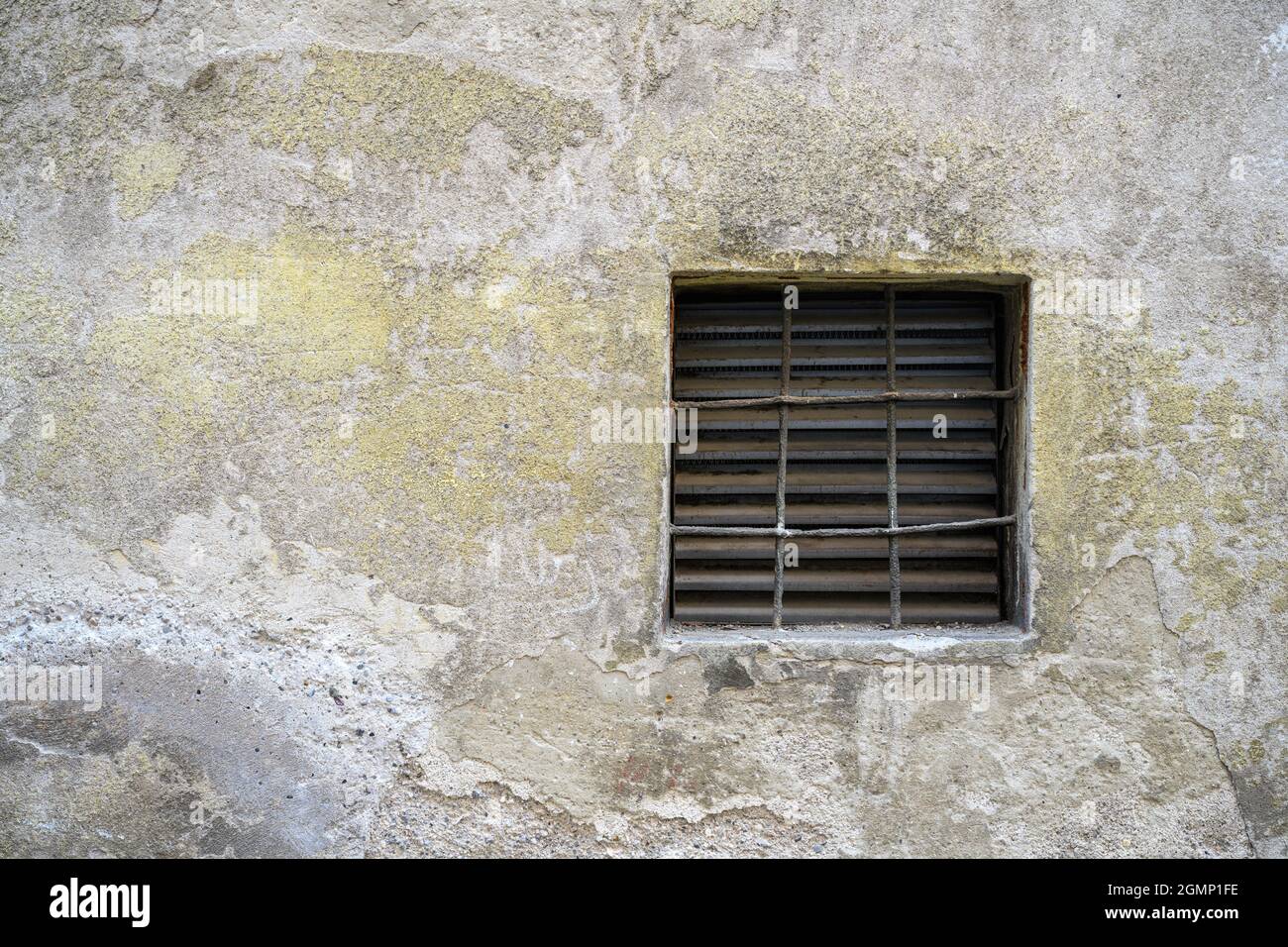 Small window in a rustic building Stock Photo - Alamy