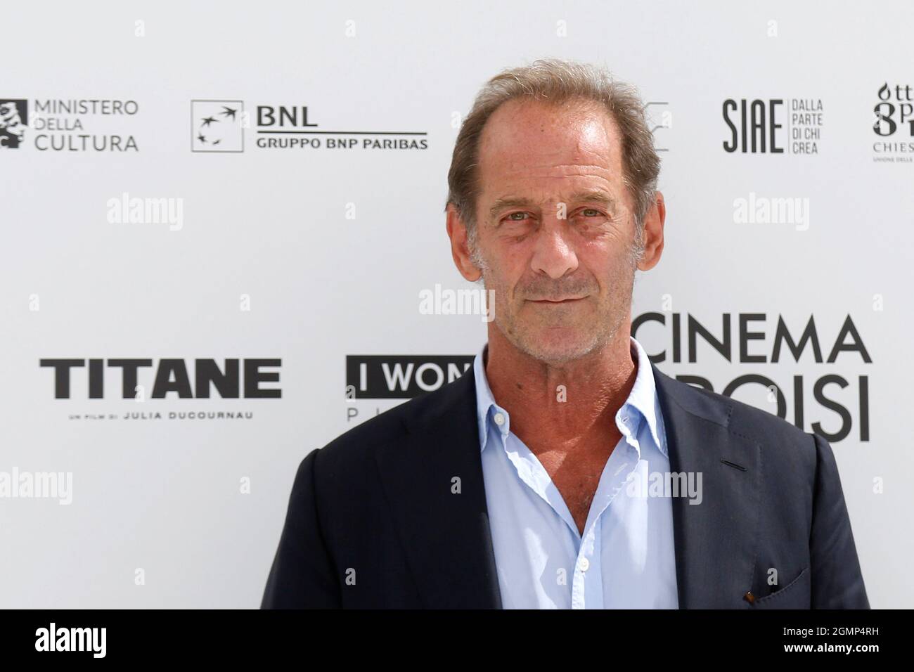 French actor Vincent Lindon poses for photographers during the ...
