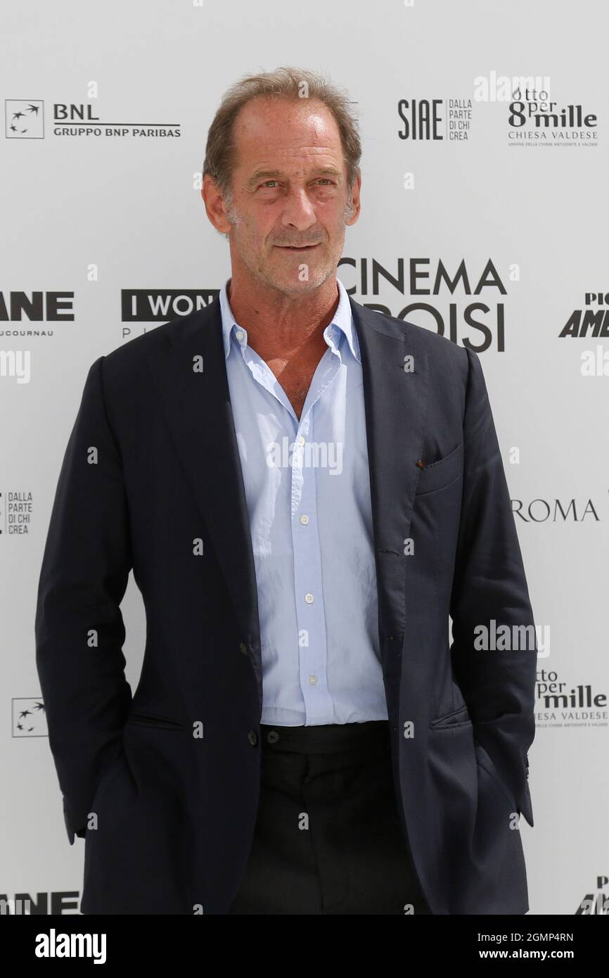 French actor Vincent Lindon poses for photographers during the ...