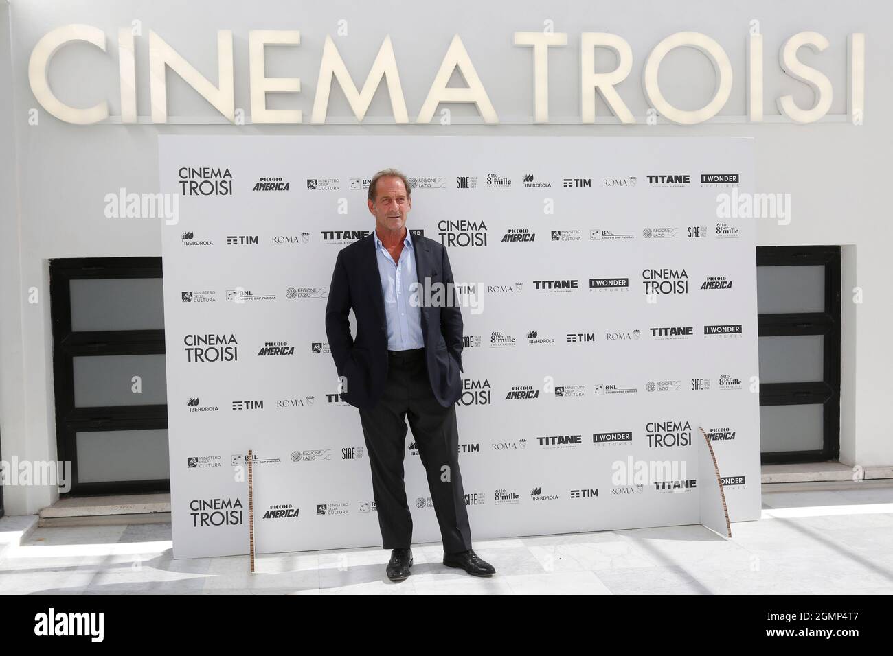 French actor Vincent Lindon poses for photographers during the ...