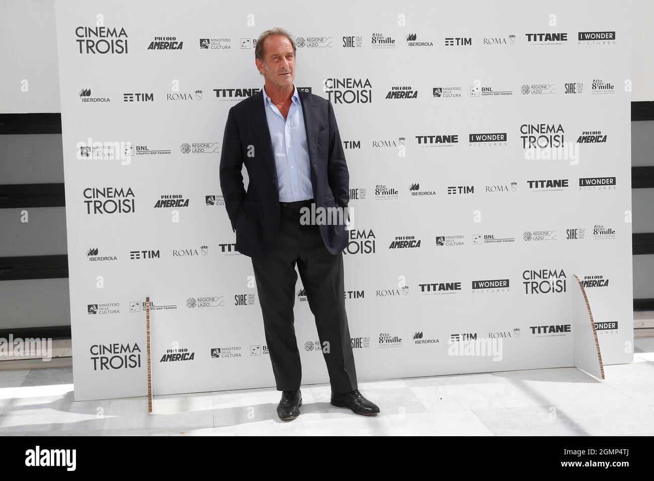 French actor Vincent Lindon poses for photographers during the ...