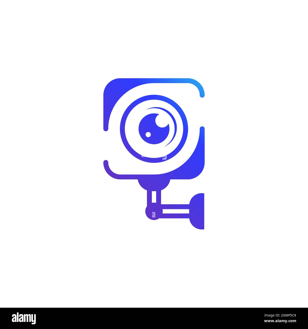 CCTV Vector icon design illustration Template Stock Photo - Alamy