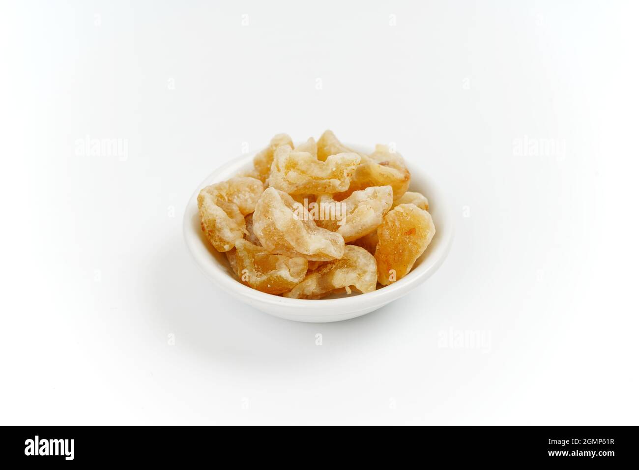 Closeup of Alma Candy in Bowl Isolated on White Background Stock Photo ...