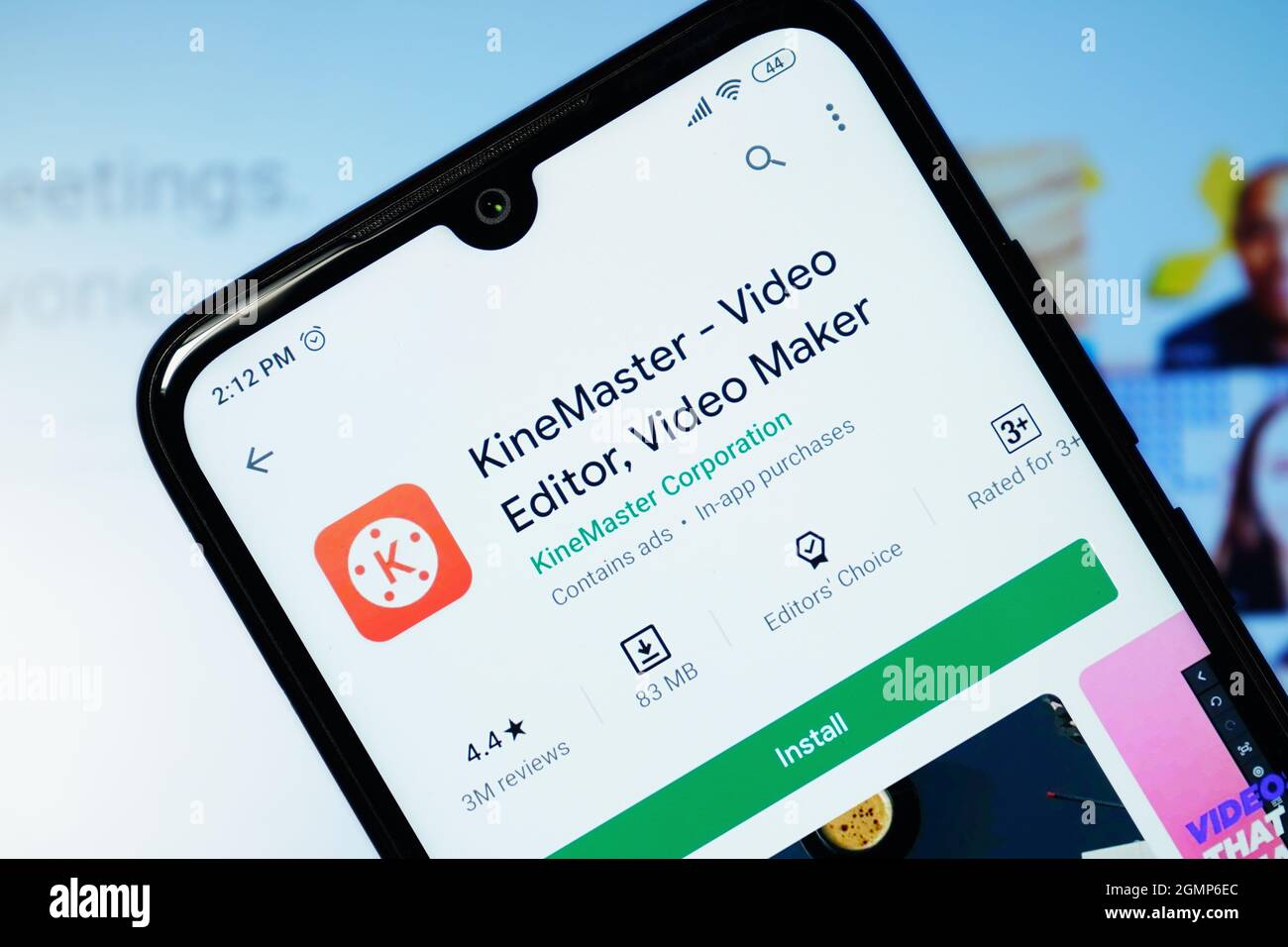 Kinemaster logo hi-res stock photography and images - Alamy