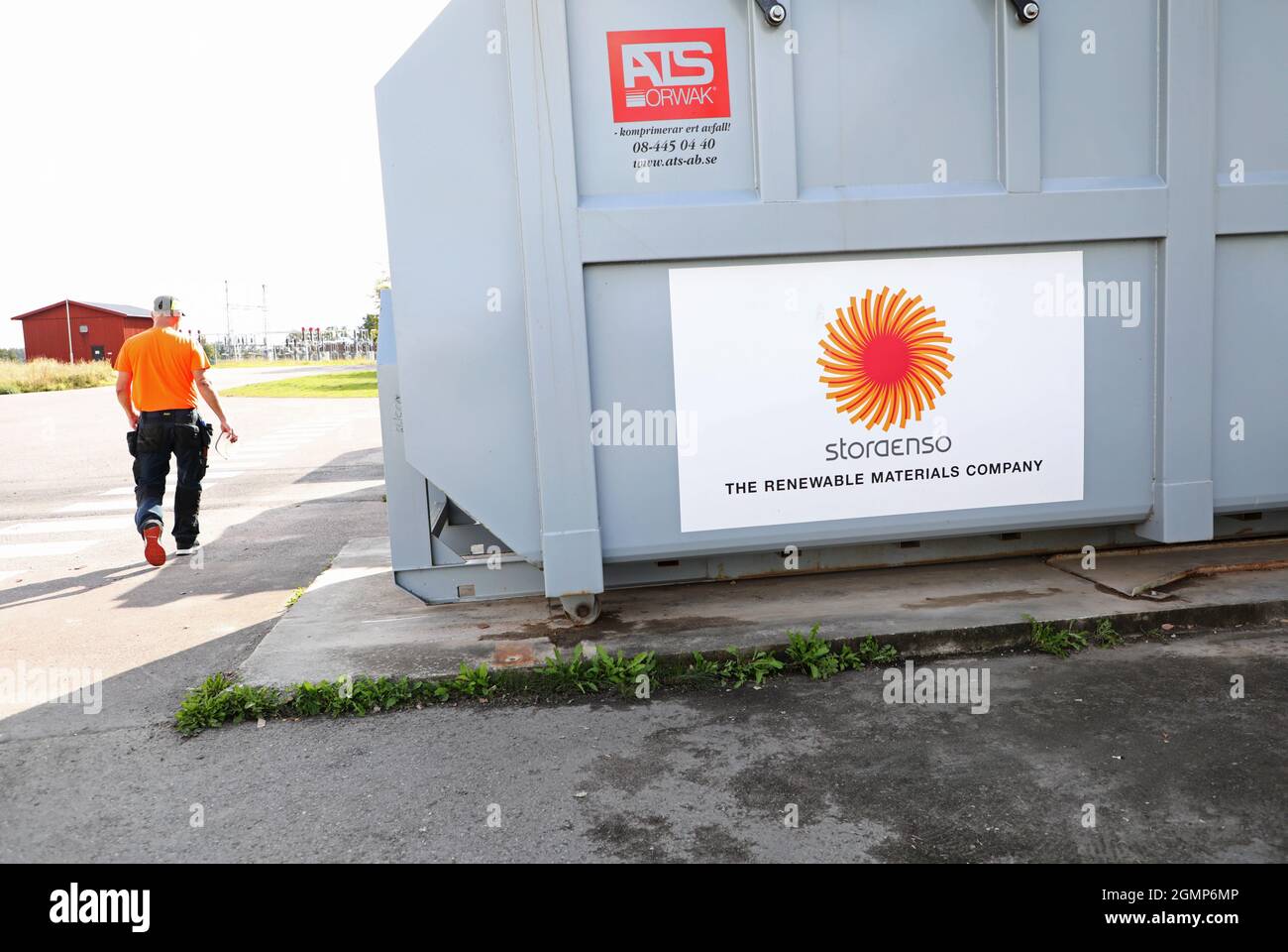 Stora Enso Packaging in Vikingstad, Sweden Stock Photo - Alamy