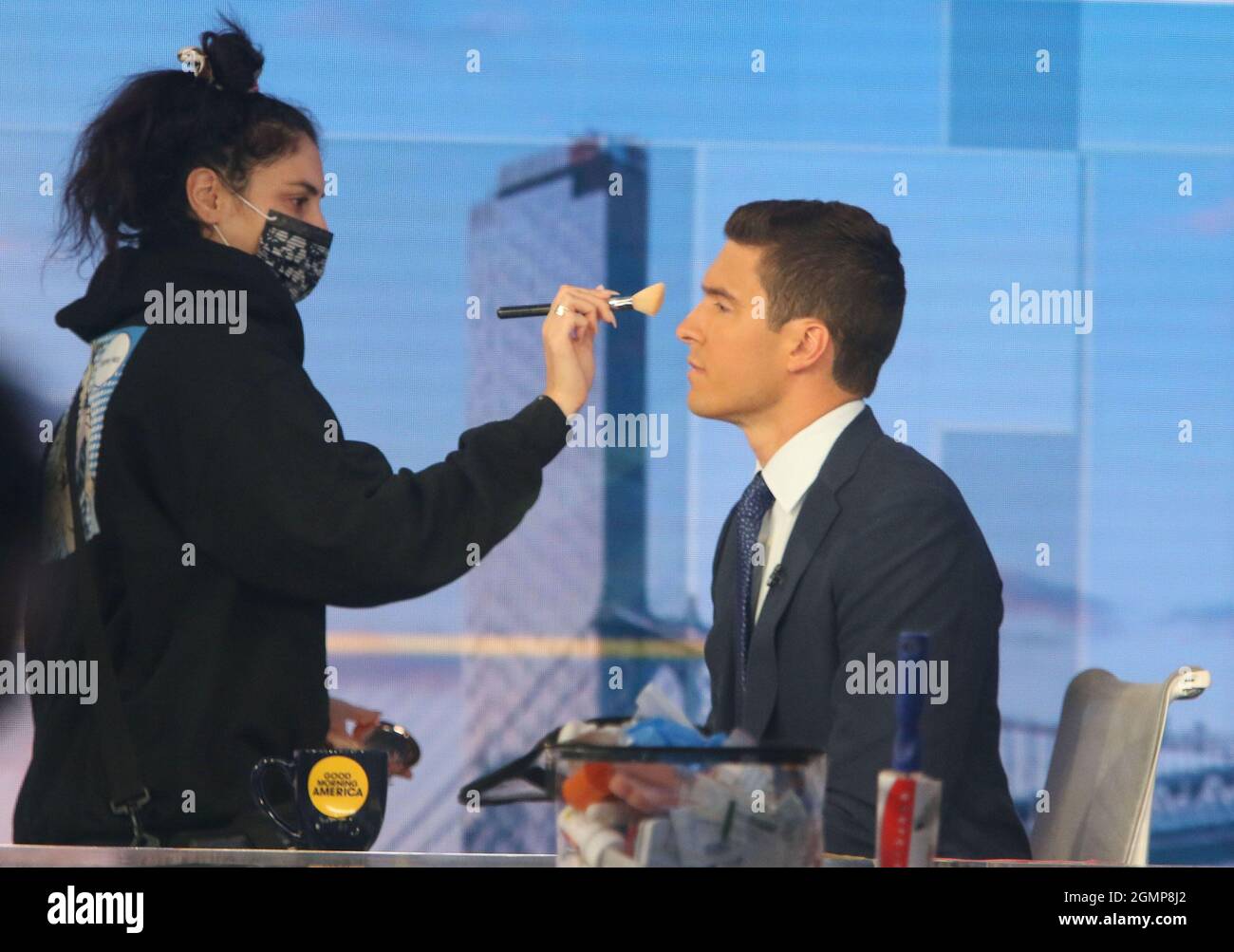 New York - NY - 20210820-Good Morning America Hosts on Set -PICTURED ...