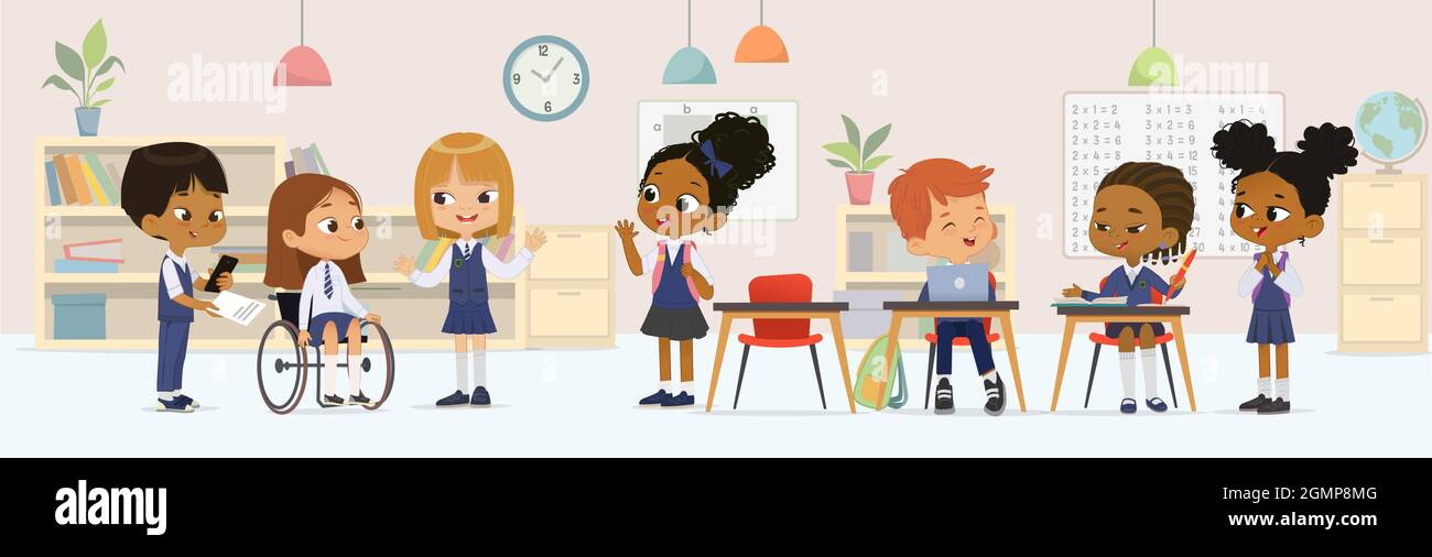 Inclusion Classroom Clipart