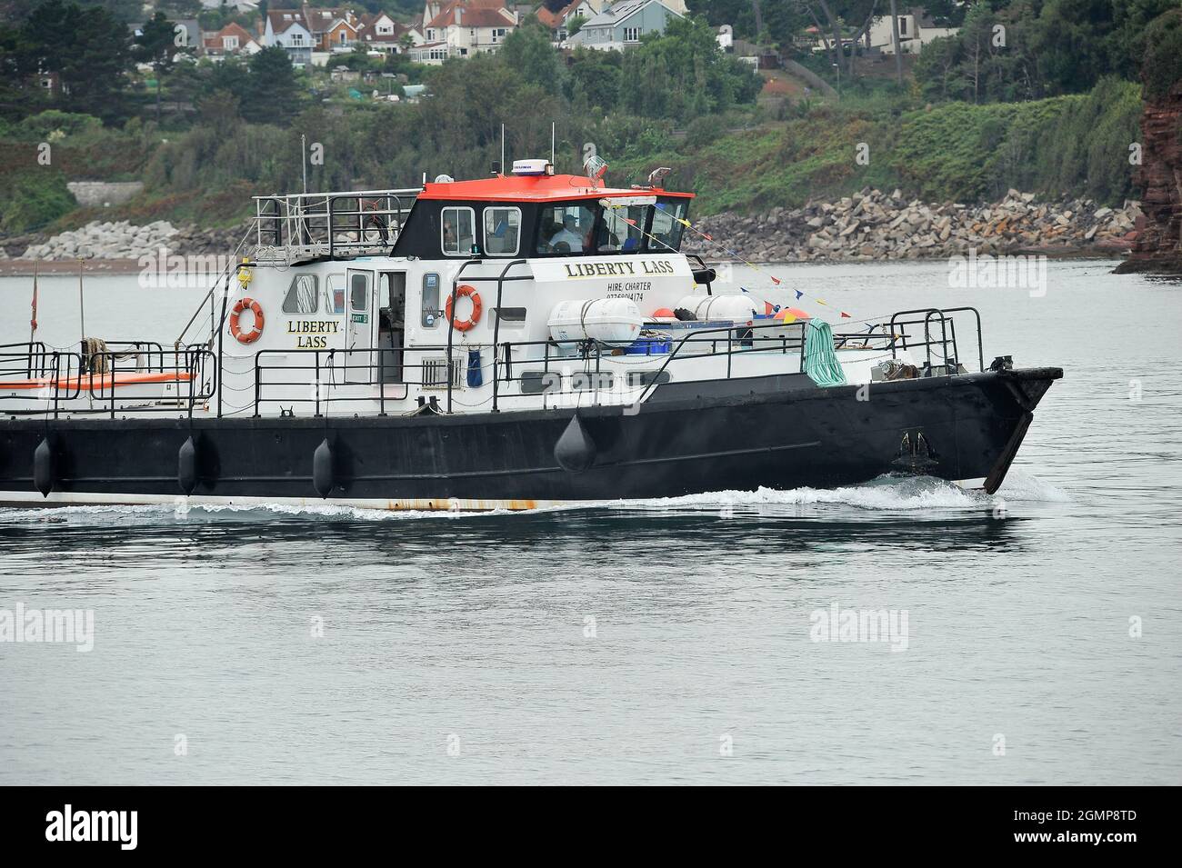 Boats around Torquay Harbour Stock Photo - Alamy