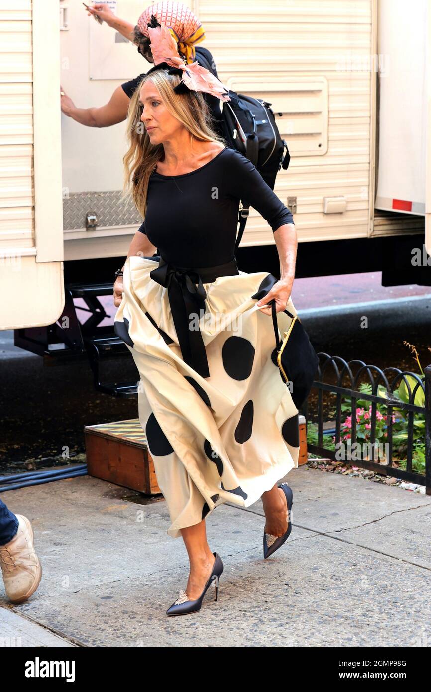 New York - NY - 20210802 Sarah Jessica ParkerChris NothBrenda Vaccaro ...