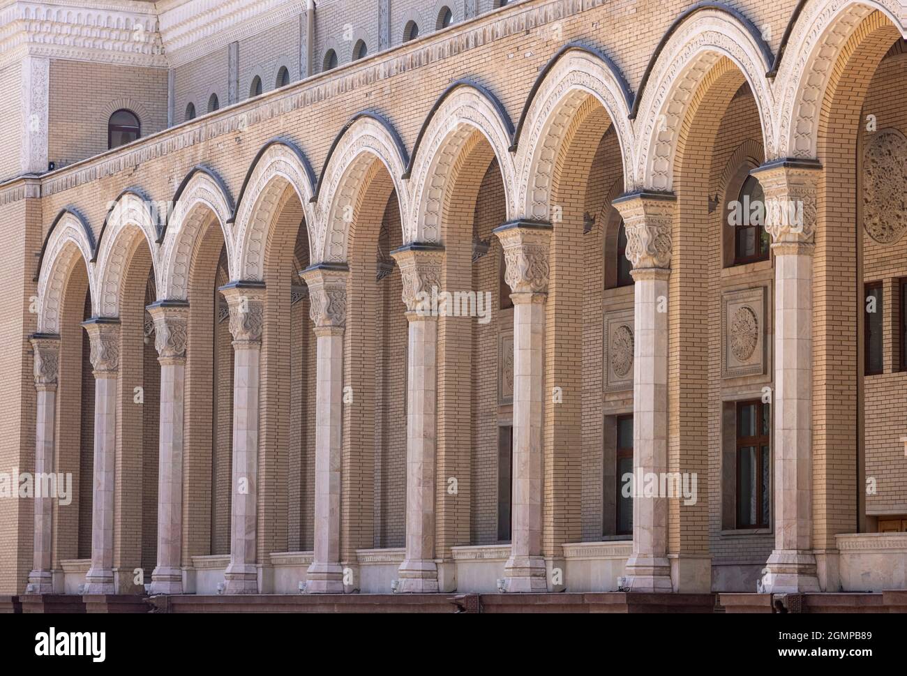 The Navoi Theater, the State opera house in Tashkent, Uzbekistan Stock ...