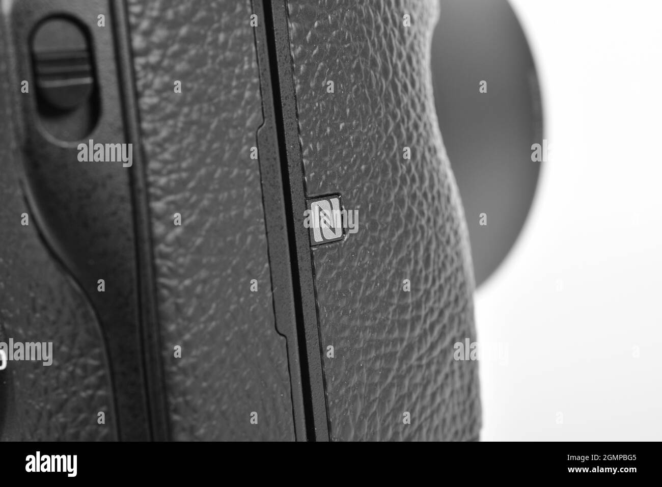 NFC on digital Camera Stock Photo - Alamy