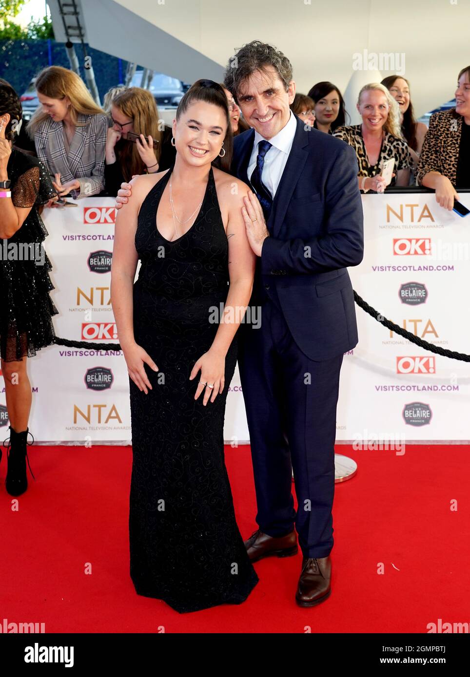 Megan Cusack and Stephen McGann attending the National Television ...