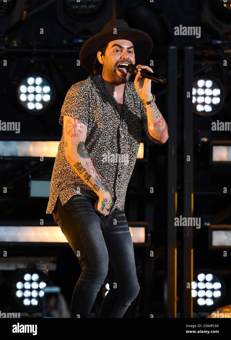 West Palm Beach - FL - 20210821-Niko Moon and Carly Pearce Perform at ...