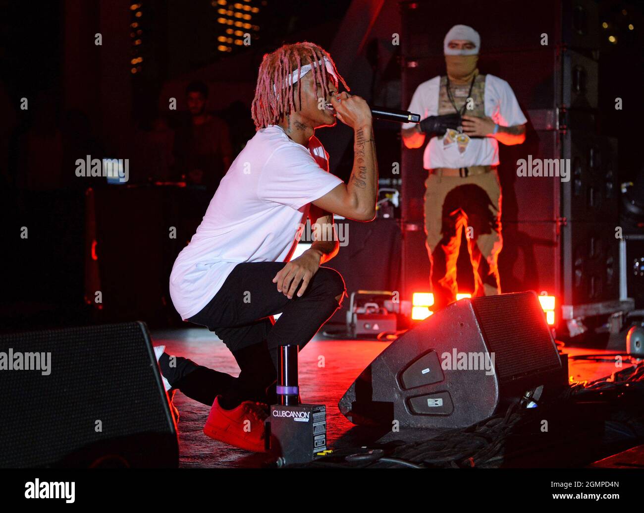 Miami FL, USA. 19th Sep, 2021. SoFaygo performs during the Tripp at ...