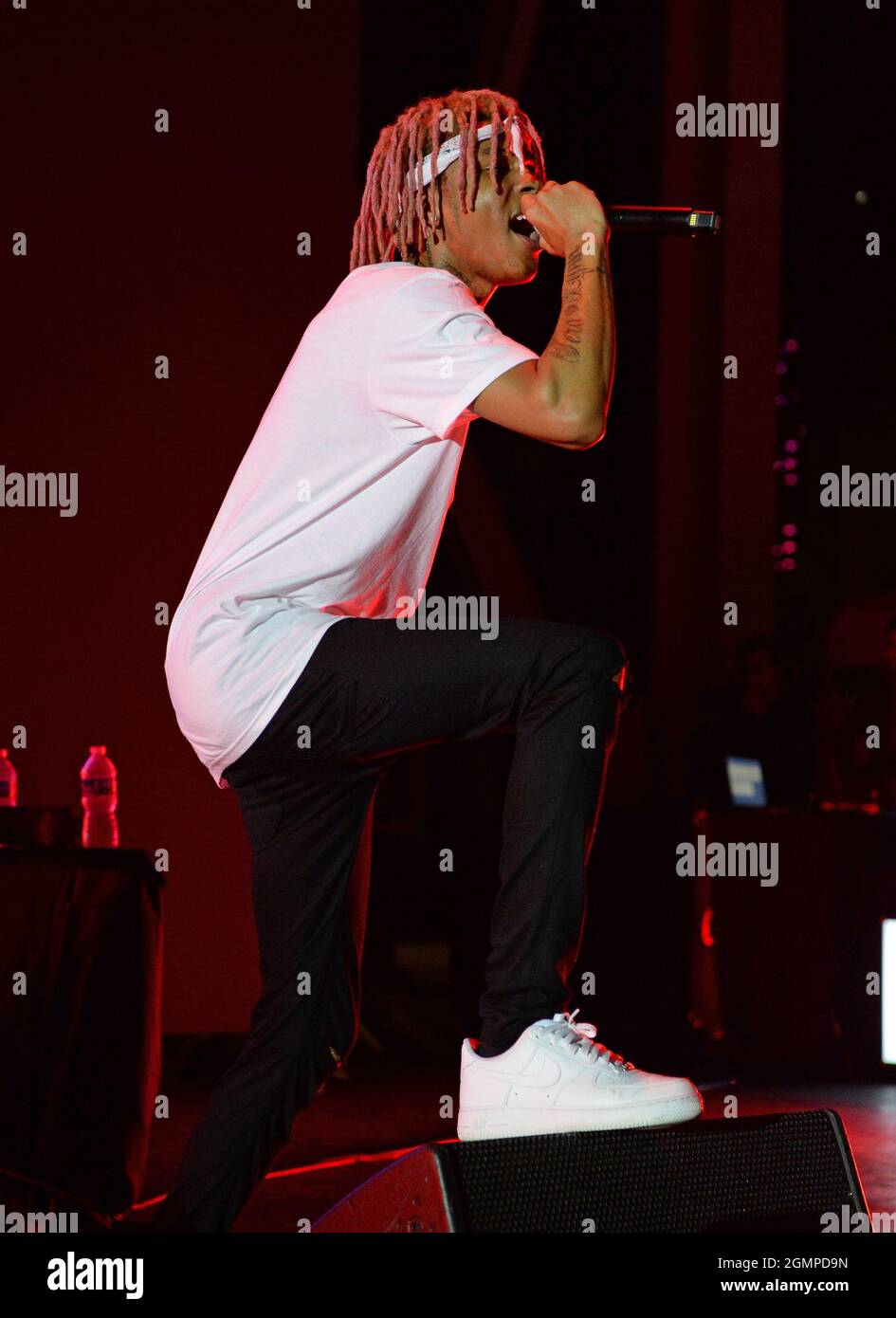 Miami FL, USA. 19th Sep, 2021. SoFaygo performs during the Tripp at ...