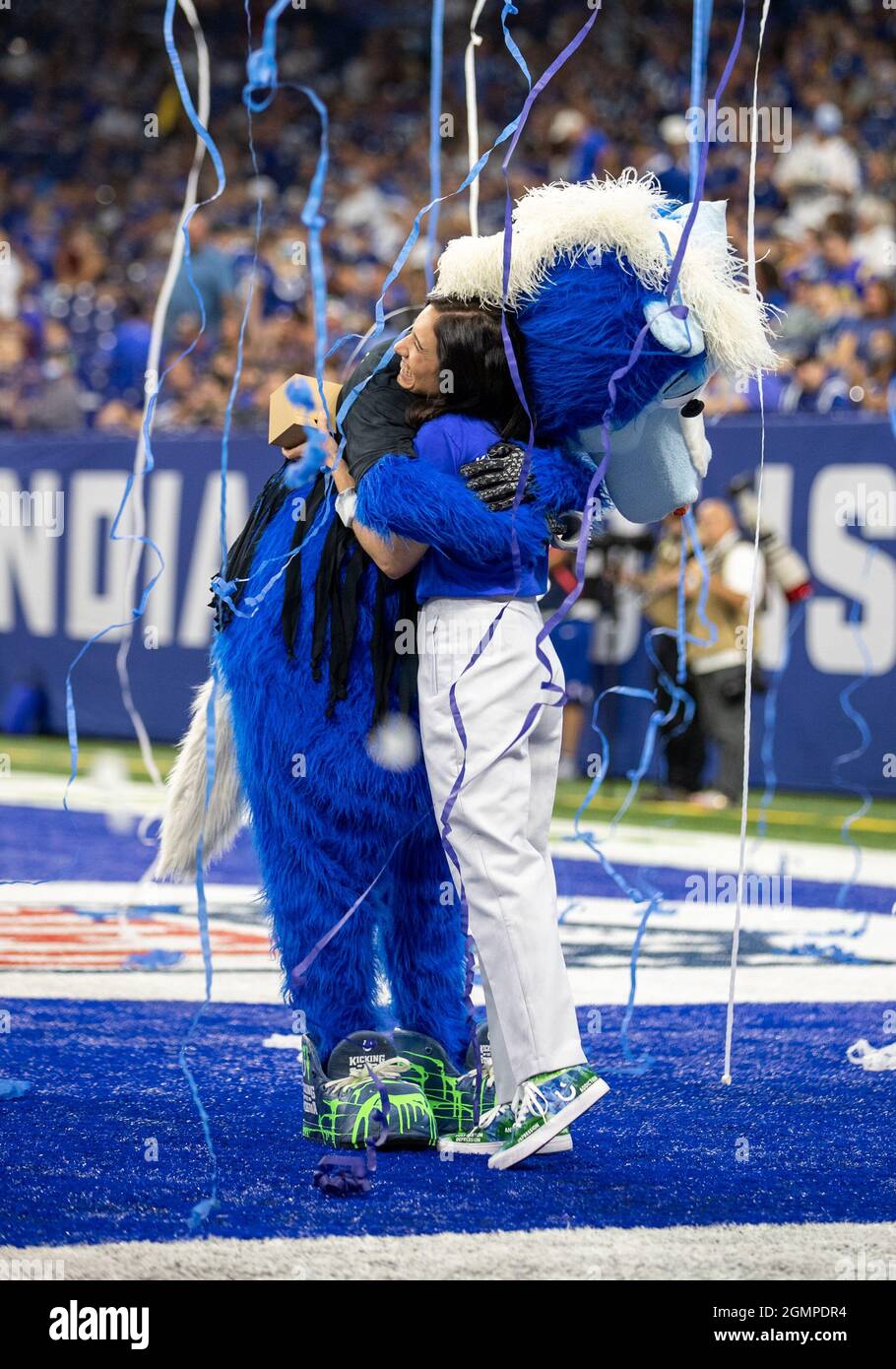 Indianapolis, Indiana, USA. 19th Sep, 2021. Kalen Jackson presents ...