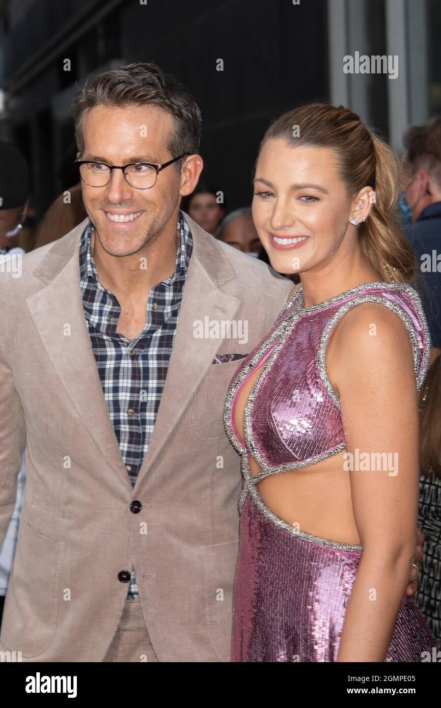 New York - NY - 20210803 - NYC Premiere of 'Free Guy'-Outside Arrivals AMC Lincoln CenterNY ...