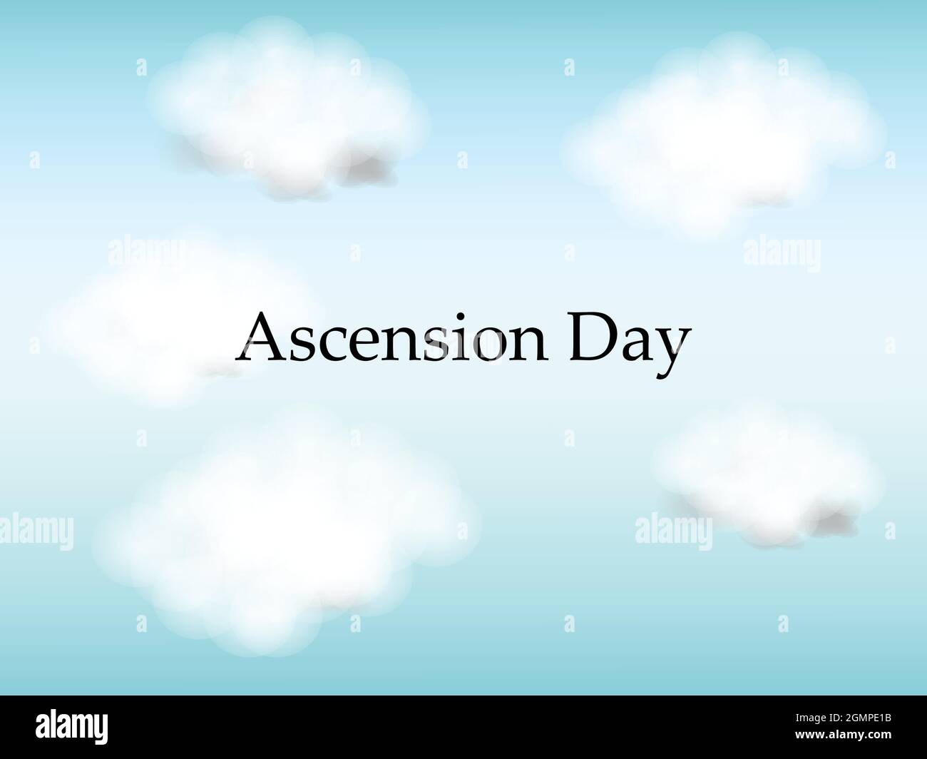 Ascension Day Background Stock Vector Image & Art - Alamy