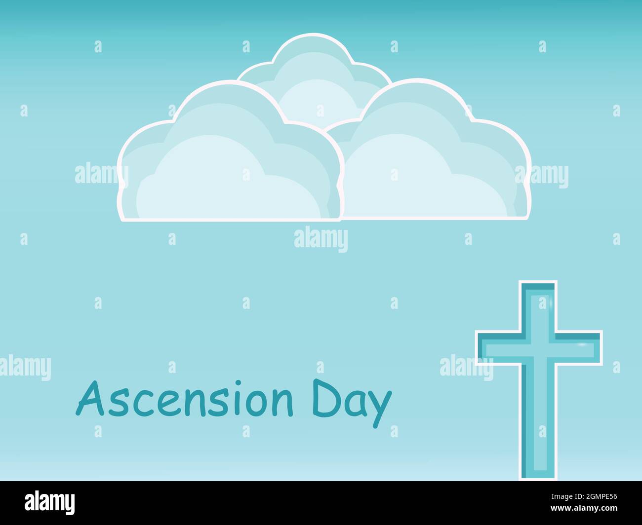 Ascension of jesus Stock Vector Images - Alamy