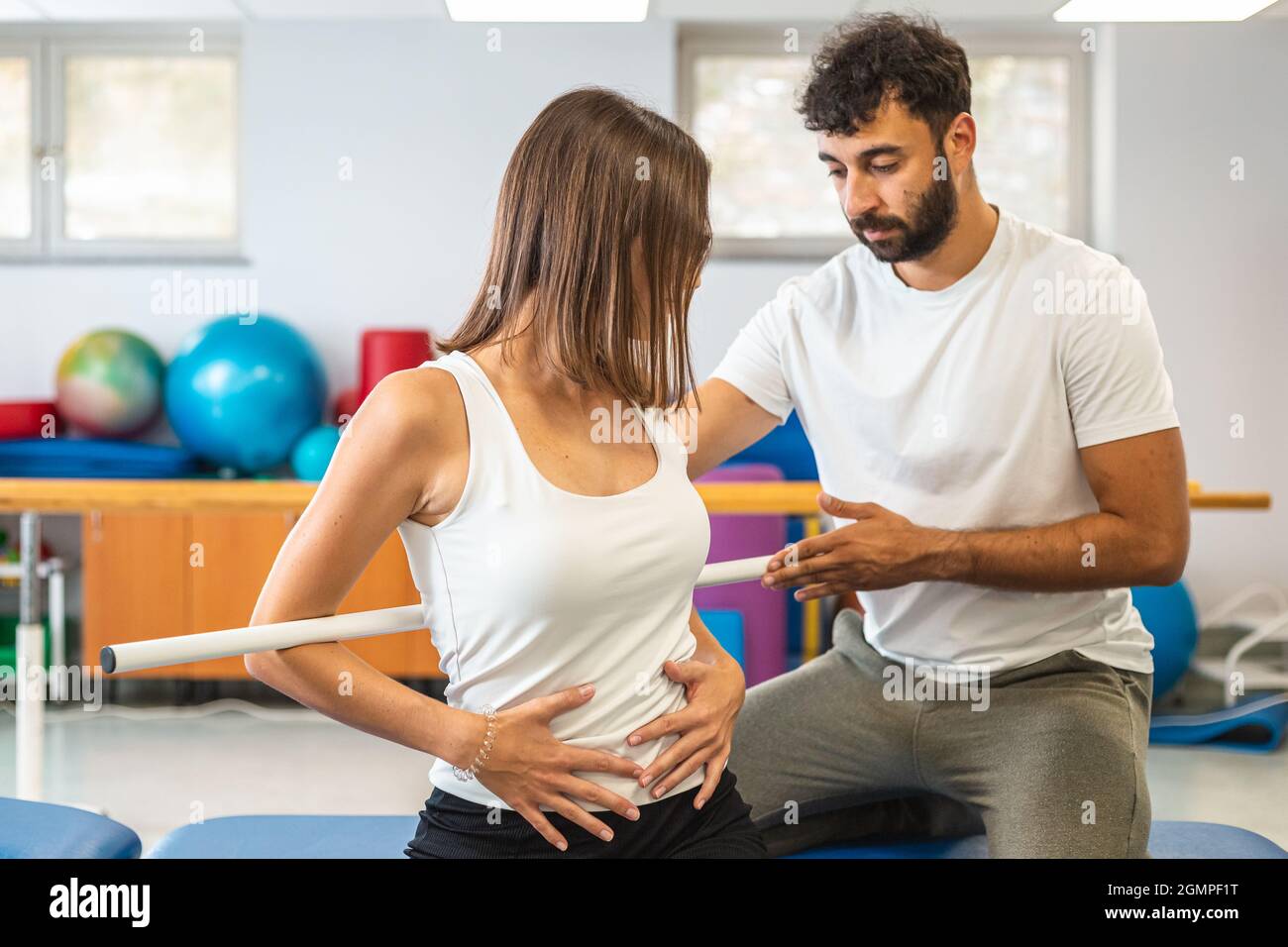Mobility exercises hi-res stock photography and images - Alamy