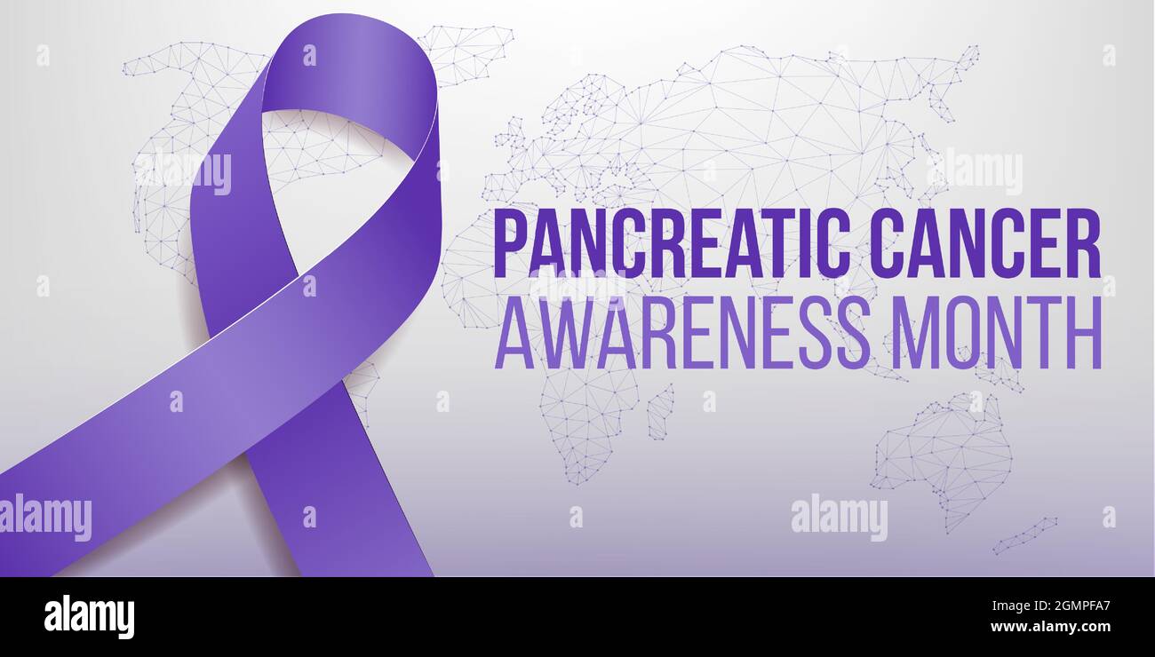 Pancreatic Cancer Awareness Ribbon Logo