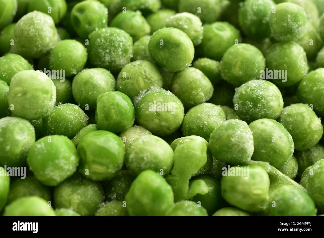 Closeup Of Ripe Peas Stock Photo - Alamy