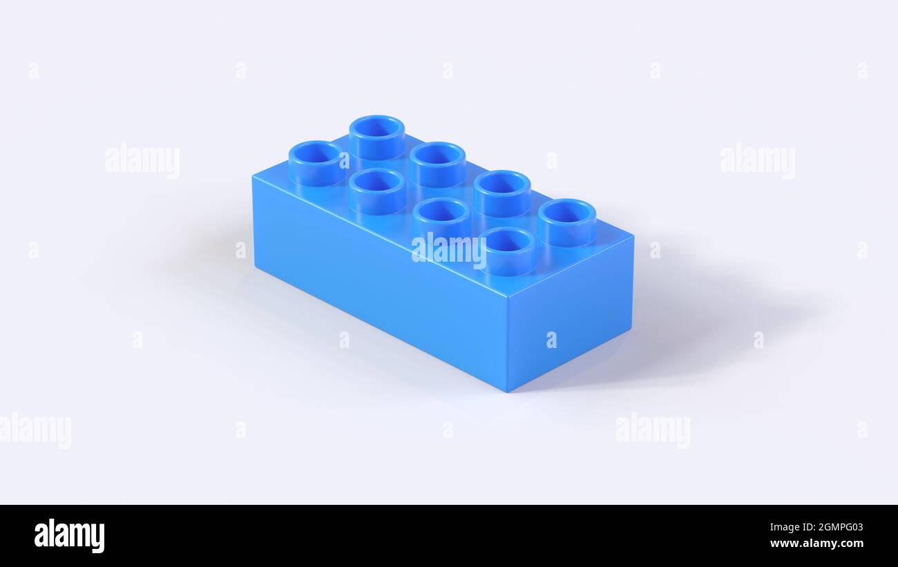 Blue Lego Brick