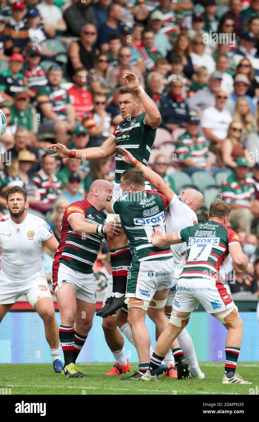 Hanro liebenberg leicester tigers rugby hi-res stock photography and ...