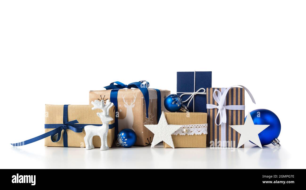 Blue box boxes hi-res stock photography and images - Alamy