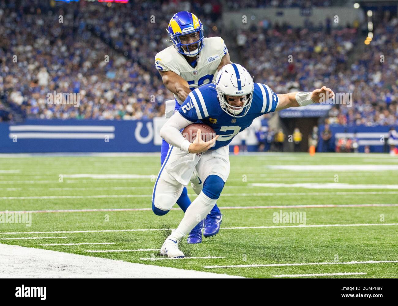 Indianapolis, Indiana, USA. 19th Sep, 2021. Indianapolis Colts ...