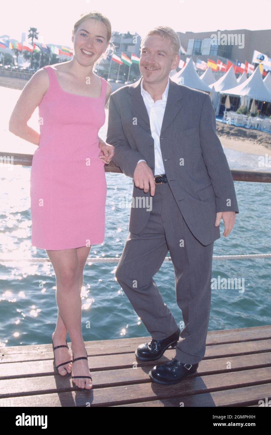 Cannes. France. LIBRARY. Kate Winslet and Kenneth Branagh promoting ...