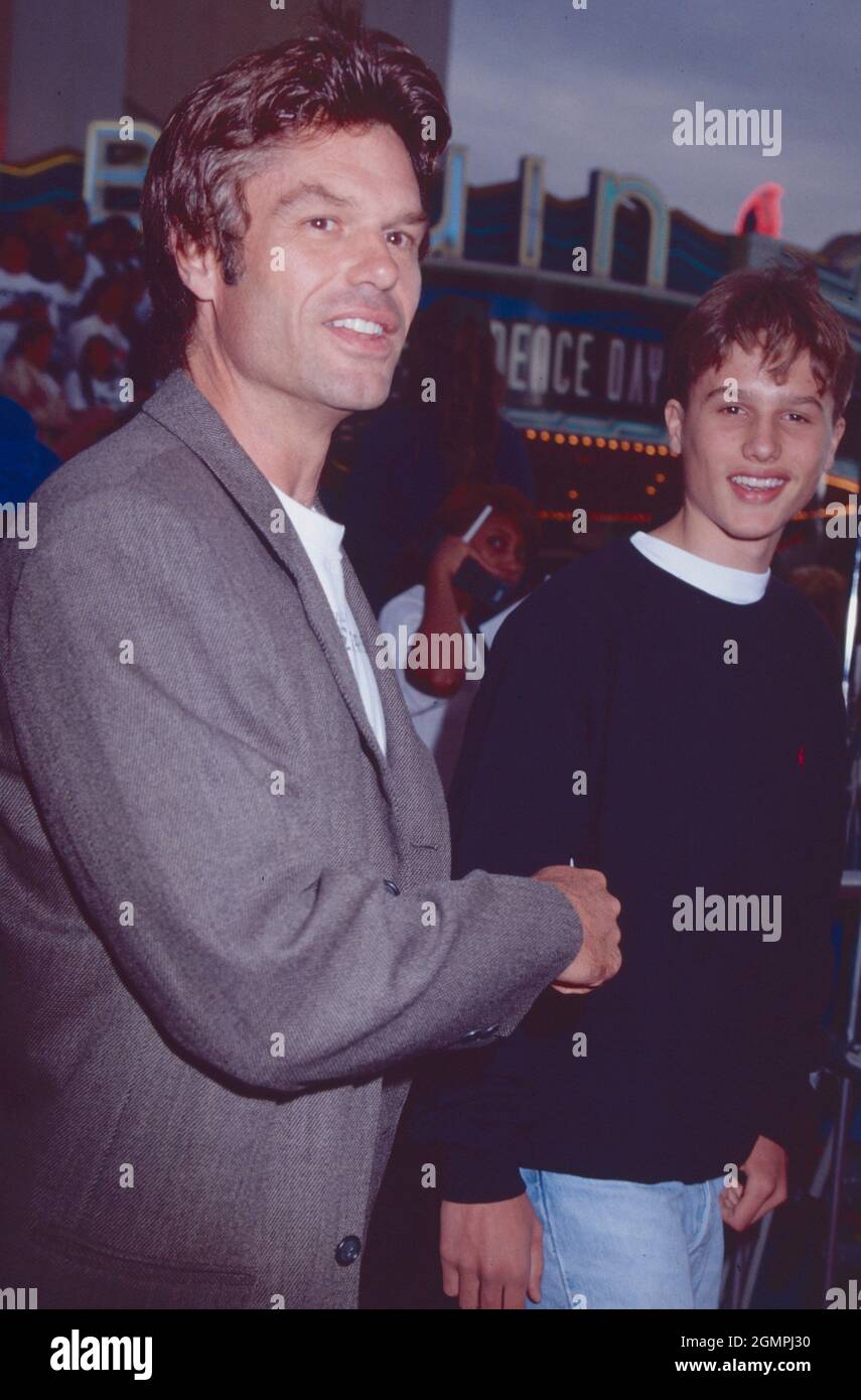 Los Angeles.CA.USA. LIBRARY. Harry Hamlin and son Dimitri Hamlin at the ...