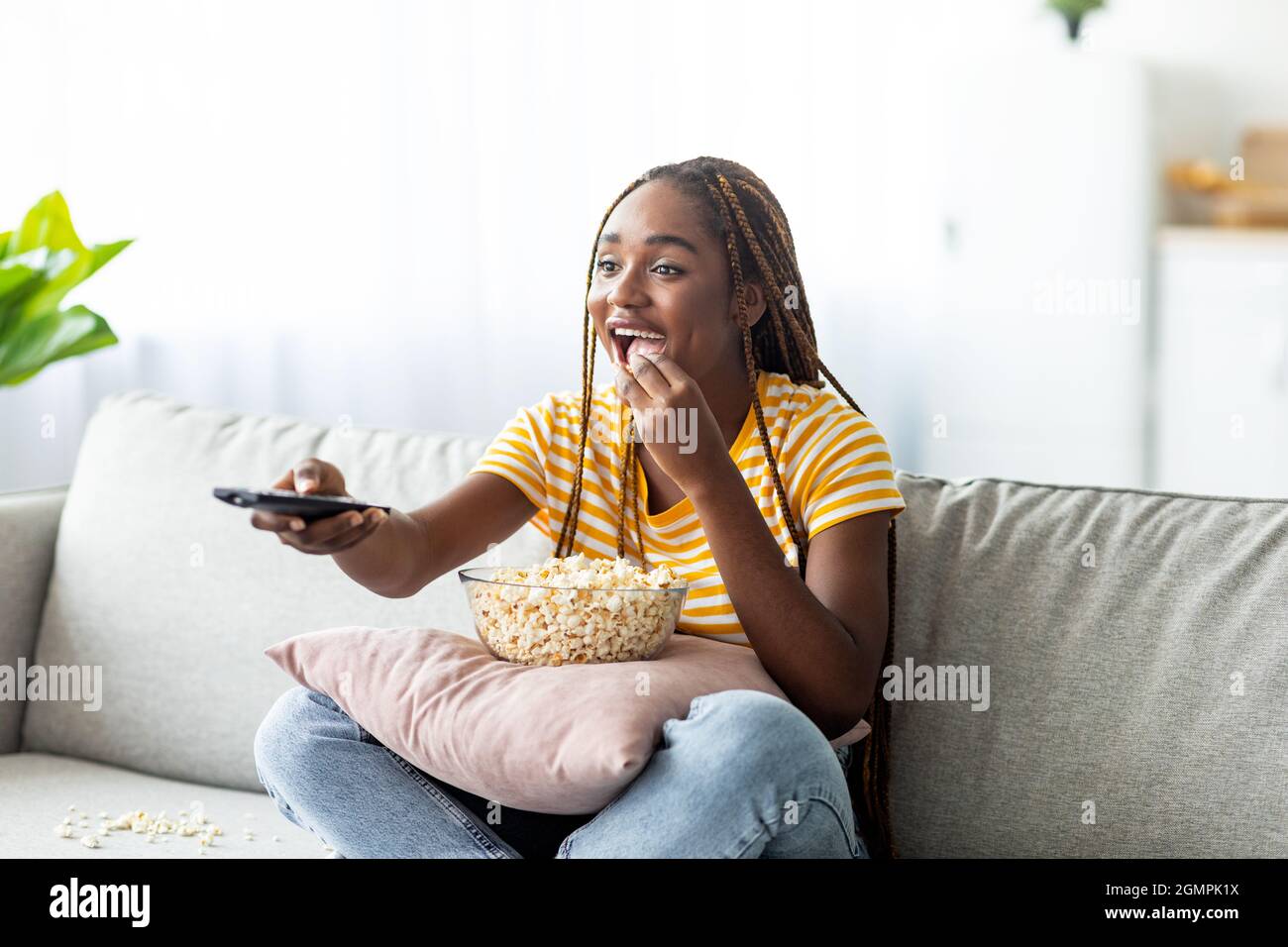 Flipping channels hi-res stock photography and images - Alamy