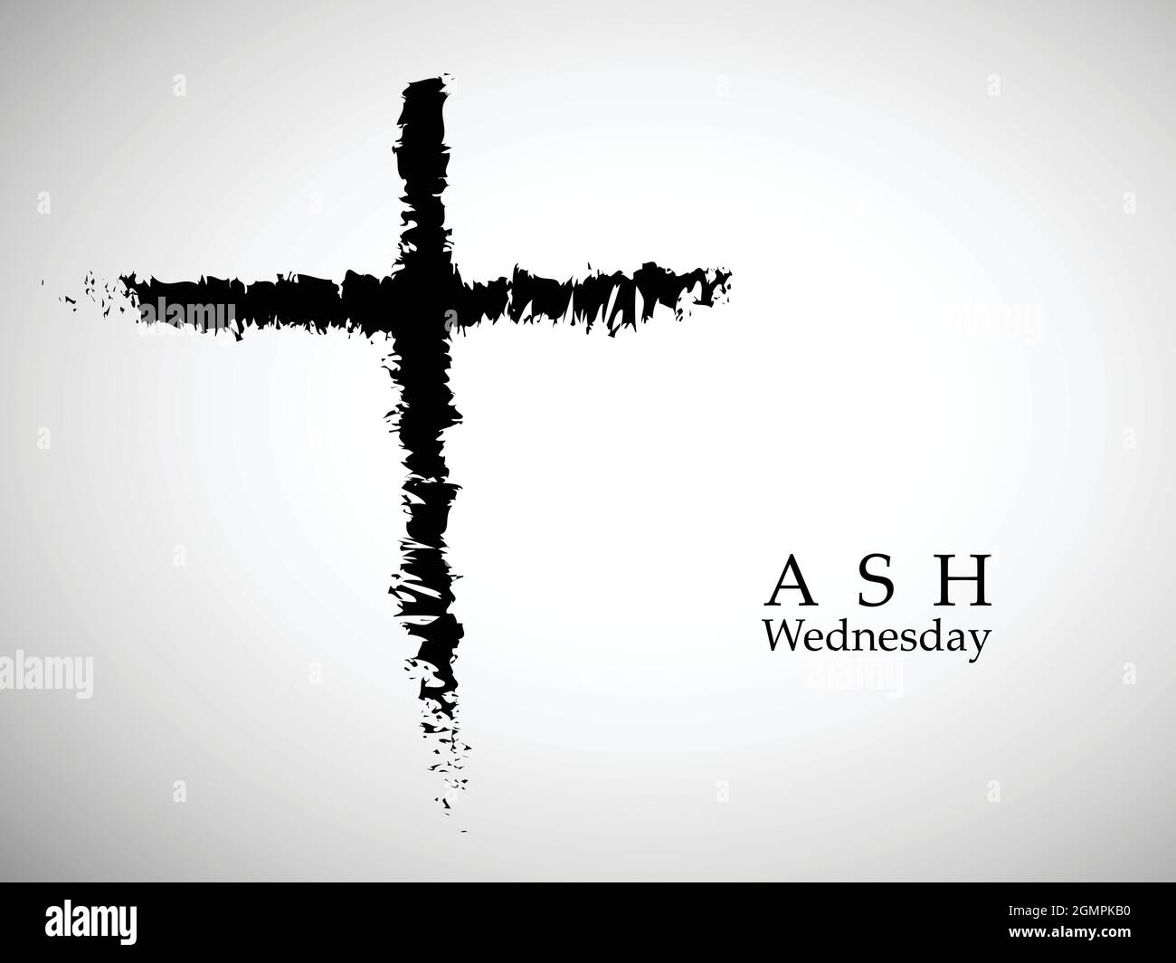 Ash Wednesday Background Stock Vector Image & Art - Alamy