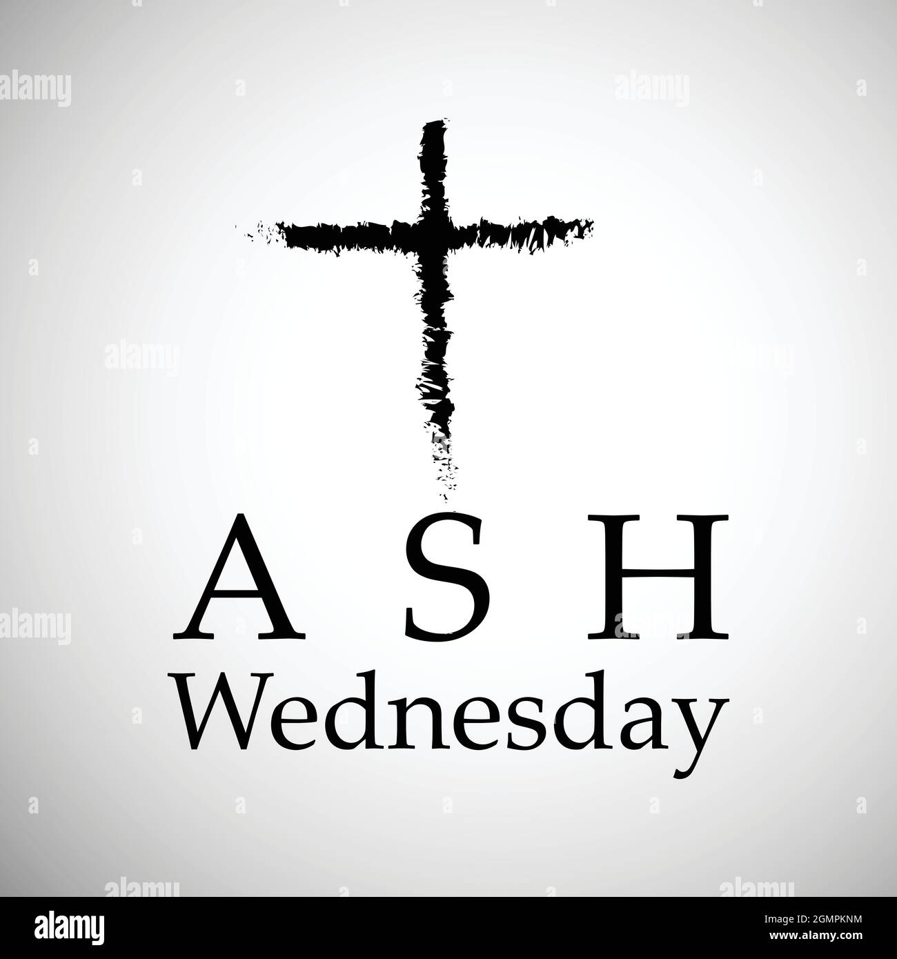 Ash Wednesday Background Stock Vector Image & Art - Alamy