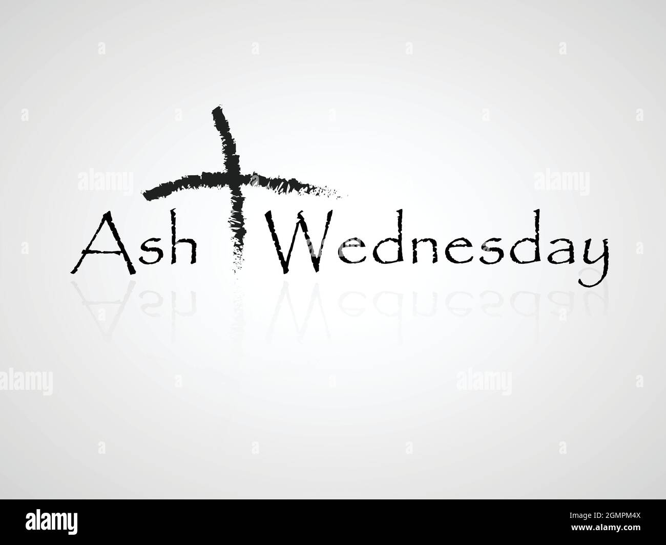 Ash Wednesday Background Stock Vector Image & Art - Alamy