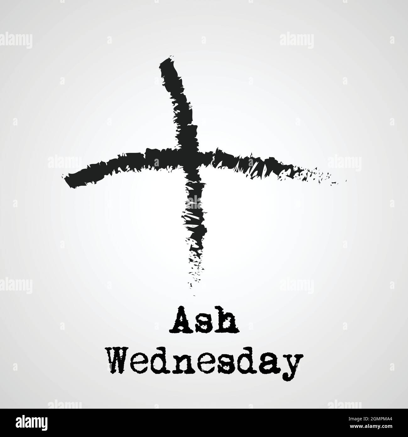 Ash Wednesday Background Stock Vector Image & Art - Alamy