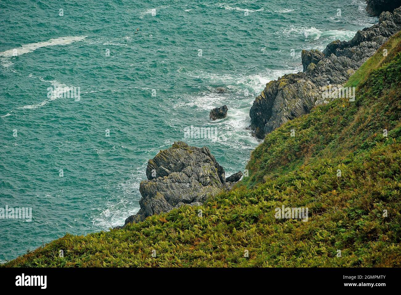 Start Point Coast, Devon Stock Photo - Alamy