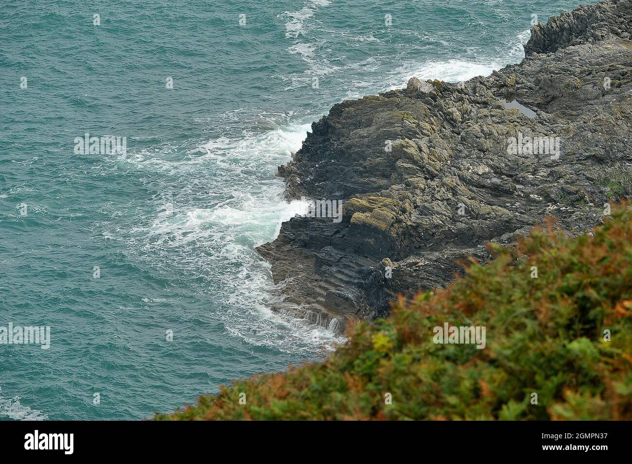 Start Point Coast, Devon Stock Photo - Alamy