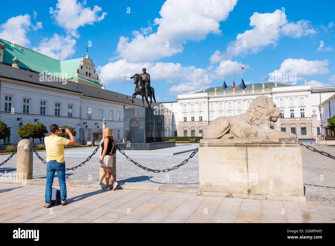 Pałac Prezydencki, Presidential Palace, Warsaw, Poland Stock Photo - Alamy