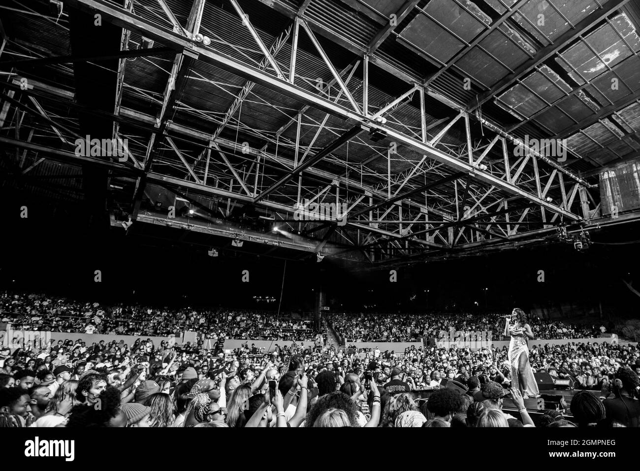 Concord, USA. 18th Sep, 2021. Ari Lennox performs on Day Two of the ...