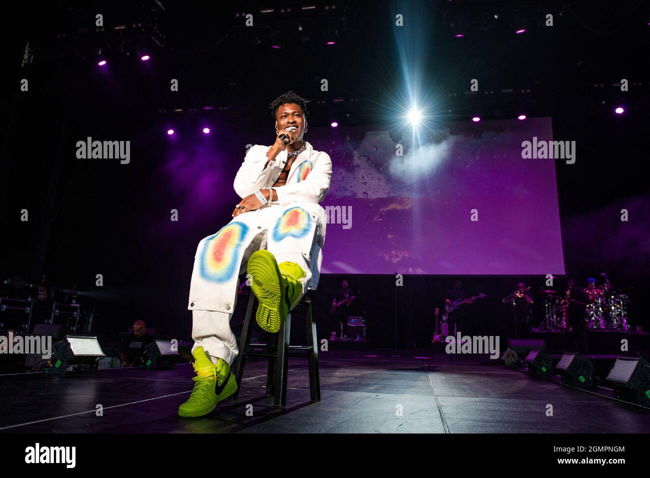 Lucky daye lights on festival hi-res stock photography and images - Alamy