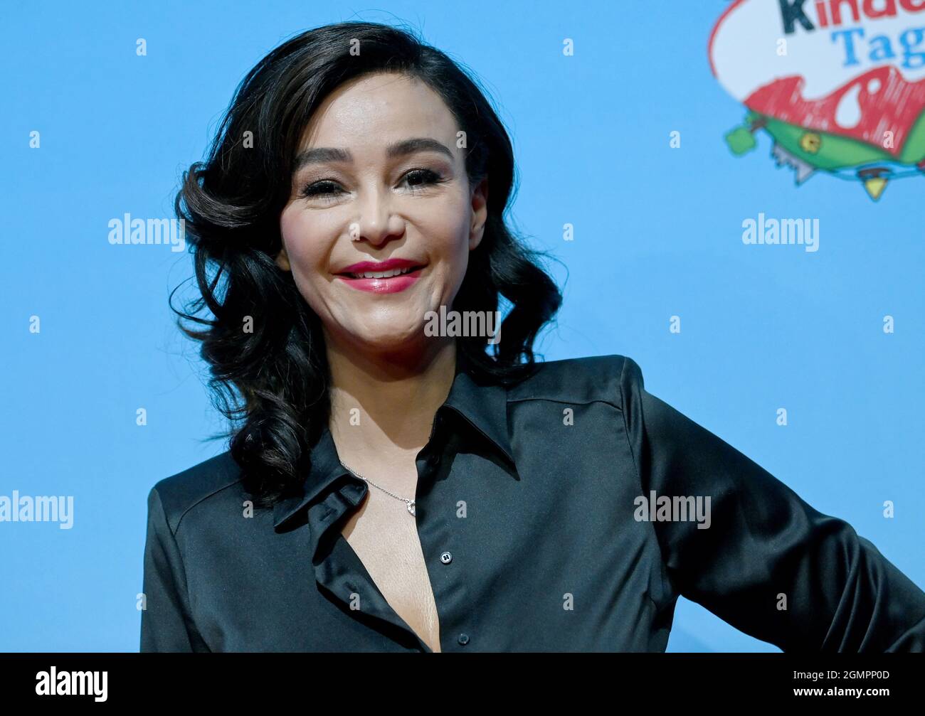 Berlin, Germany. 20th Sep, 2021. Verona Poth, entertainer, comes to the ...