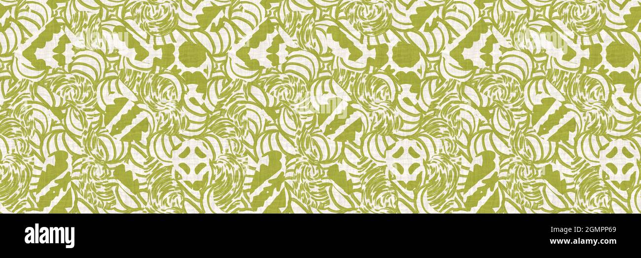 Seamless two tone hand drawn brushed effect pattern border swatch Stock ...