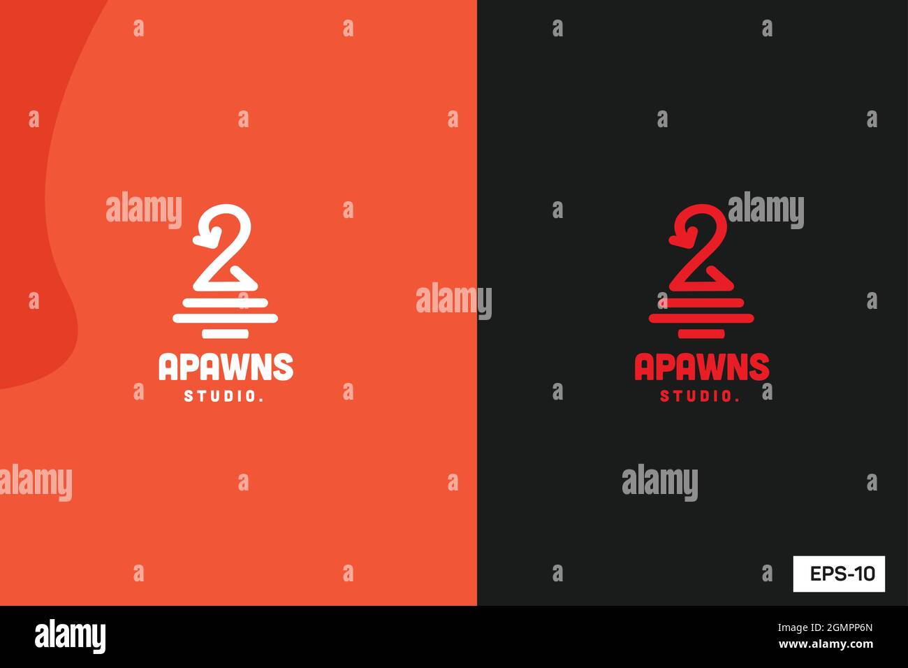 Modern Pawn with arrow logo design and vector illustration logotype ...