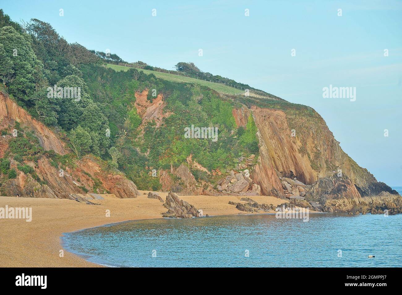 Blackpool Sands Beach, Devon Stock Photo - Alamy